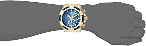 Invicta Men's Bolt Stainless Steel Quartz Watch with Stainless-Steel Strap, Gold, 30 (Model: 25866)