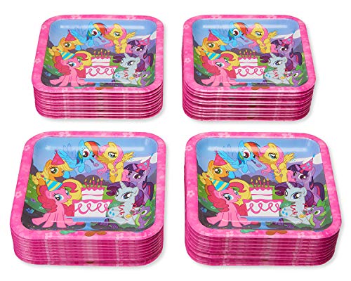 American Greetings My Little Pony Party Supplies, Paper Dinner Plates (40-Count)