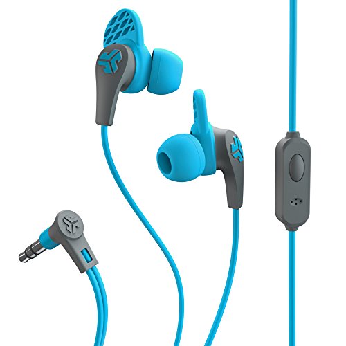 JLab Audio JBuds Pro Premium in-Ear Earbuds with Mic, Guaranteed Fit, Guaranteed for Life - Blue