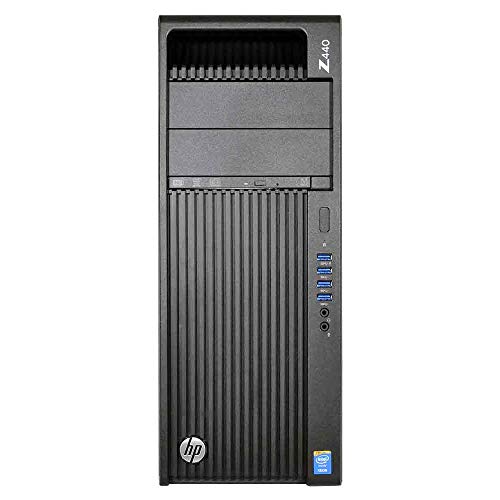 HP Z440 Business WorkStation Desktop PC: Intel Xeon E5-1630 v3, 2TB HDD, 32 GB DDR4, NVIDIA Quadro K420, DVD-RW, Windows 10 Pro (Renewed)