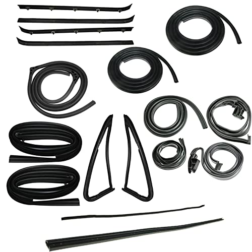 Complete Weatherstrip Kit 18 Piece Set for GMC Jimmy Chevy K5 Blazer Fullsize