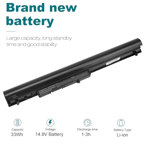 TREE.NB New Spare 746641-001 Laptop Battery for HP OA03 OA04 740715-001 746458-421 751906-541 15-R132WM -1 Year Warranty