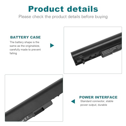 TREE.NB New Spare 746641-001 Laptop Battery for HP OA03 OA04 740715-001 746458-421 751906-541 15-R132WM -1 Year Warranty