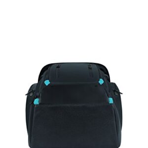 Acer Predator Utility Gaming Backpack, Water Resistant and Tear Proof Travel Backpack Fits and Protects Up to 17.3" Predator Gaming Laptop, Black with Teal Accents