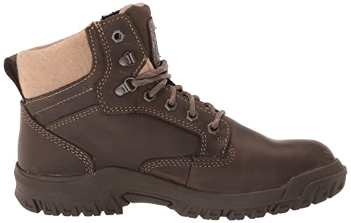 Cat Footwear womens Tess Steel Toe Work Boot, Dark Gull Grey, 7.5 US