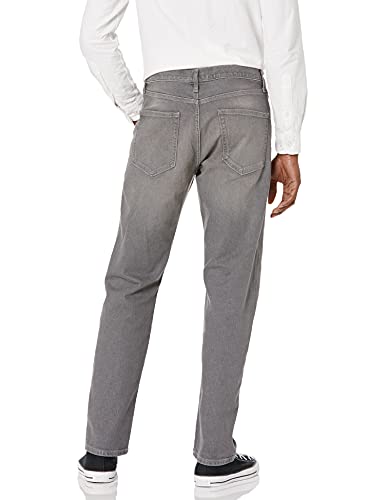 Amazon Essentials Men's Straight-Fit Jean (Previously Goodthreads), Grey, 33W x 32L