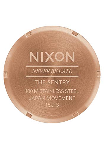 NIXON 51-30 Chrono A083 - All Gold/Black - 300m Water Resistant Men's Analog Fashion Watch (51mm Watch Face, 25mm Stainless Steel Band)