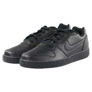 Nike Men's Ebernon Low Basketball Shoe, Black/Black, 11 Regular US