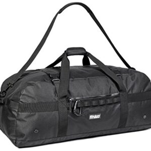 Fitdom 130L 36" Heavy Duty Extra Large Sports Gym Equipment Travel Duffle Bag W/Adjustable Shoulder & Compression Straps. Perfect for Soccer Baseball Basketball Hockey Football & Team Coaches & More