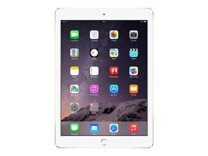 apple ipad air 2 a1567 16gb gold tablet wifi + 4g unlocked gsm/cdma (renewed)