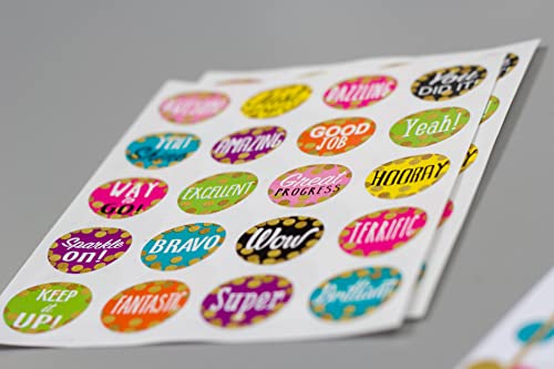 Confetti Words to Inspire Planner Stickers