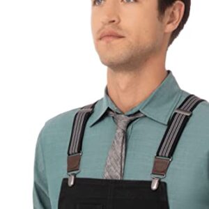 Chef Works Unisex Berkeley Bib Apron, Jet Black, One Size