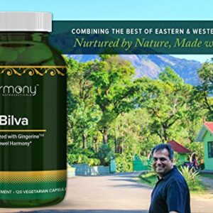 Bilva Supreme - Synergized with Gingerine - Harmony Nutraceuticals Ayurvedic Medicine to Support Healthy Digestive System - 120 Vegan Capsules