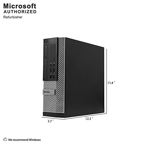 DELL Optiplex 9010 SFF Desktop PC - Intel Core i5-3470 3.2GHz 16GB RAM 240GB SSD DVD Windows 10 Pro, WIFI (Renewed)']