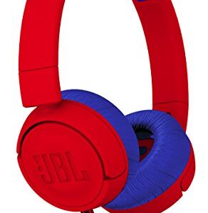 JBL JR300 Kids On-Ear Bluetooth Headphones - Red