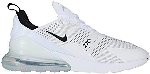 Nike Men's Air Max 270 Shoes, Black/White, 8.5