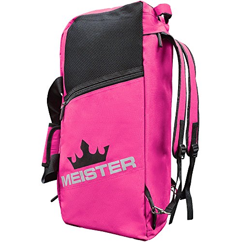 Meister Vented Convertible Duffel/Backpack Gym Bag - Ideal Carry-On - Pink 26" x 12" x 12"