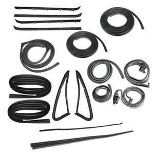 complete weatherstrip kit 18 piece set for gmc jimmy chevy k5 blazer fullsize