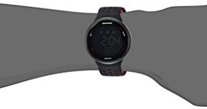 Armitron Sport Quartz Fitness Watch with Silicone Strap, Black, 22 (Model: 40/8423BRD)