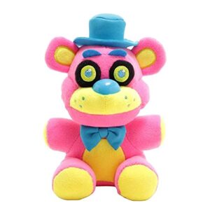 five nights at freddy's: plush – freddy blacklight (pink)