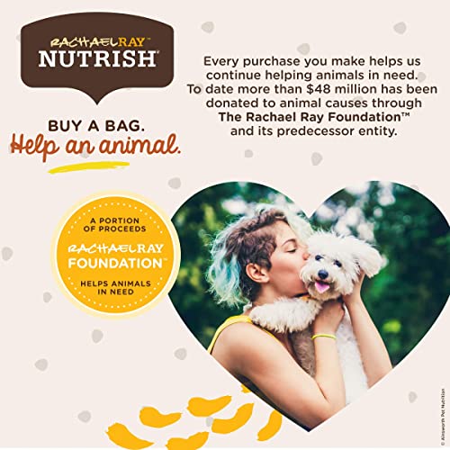 Rachael Ray Nutrish Little Bites Dry Dog Food, Chicken & Veggies Recipe for Small Breeds, 6 Pounds