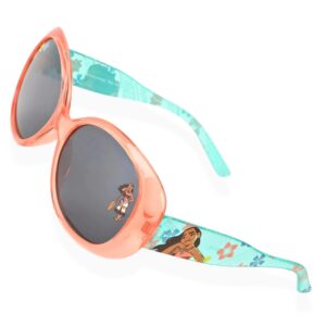 Disney Moana Girls Sunglasses For Kids with Matching Glasses Case and UV Protection for Toddlers (One Size, Moana)