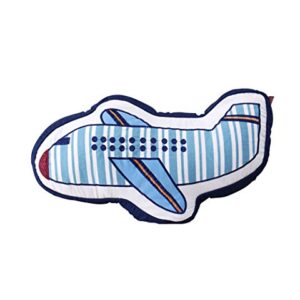 ABREEZE Airplane Shaped Pillow Decorative Pillows Bed Decor Little Girls Boys Toy Cute Room Decor & Plane Pillow for Bedroom Sofa Chair