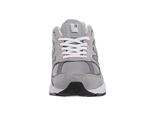 New Balance Men's Made in US 990 V5 Sneaker, Grey/Castlerock, 9.5