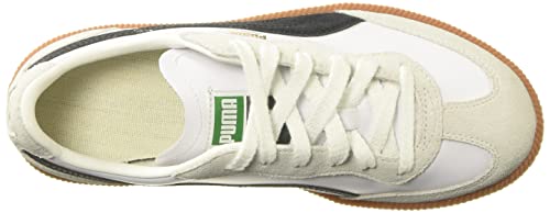 PUMA mens Super Liga Og Sneaker, Puma White-puma Black-puma Team Gold, 13 US