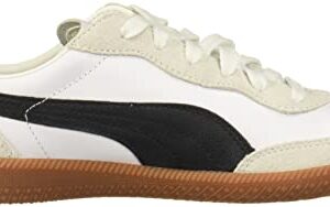 PUMA mens Super Liga Og Sneaker, Puma White-puma Black-puma Team Gold, 13 US