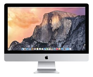 apple imac mf885ll/a 27-inch desktop (3.3 ghz quad-core processor,1 tb hard drive,8gb ddr3l) (renewed)