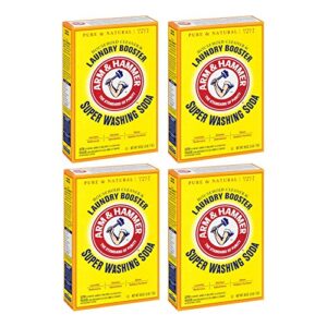 arm & hammer, super washing soda detergent booster - 55 oz by arm & hammer (4pack)