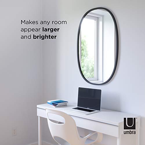 Umbra Hub Oval Mirror