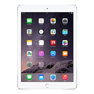 Apple iPad Air 2 MH2N2LL/A (64GB, Wi-Fi + Cellular, Silver) (Renewed)