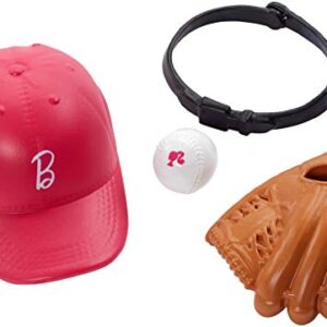 Barbie Ultra-Flexible Baseball Doll with Mitt