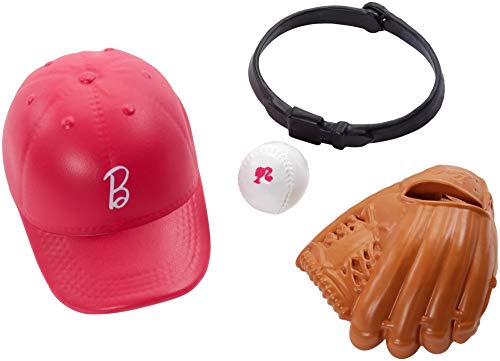 Barbie Ultra-Flexible Baseball Doll with Mitt