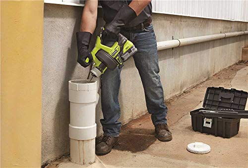 Ryobi 18-Volt ONE+ Hybrid Drain Auger (Tool Only)