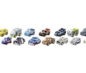 Mattel Disney Cars Toys Mini Racers 21-Pack of Collectible Die-Cast Toy Cars & Trucks Inspired by Movie Characters (Amazon Exclusive)