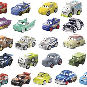 Mattel Disney Cars Toys Mini Racers 21-Pack of Collectible Die-Cast Toy Cars & Trucks Inspired by Movie Characters (Amazon Exclusive)