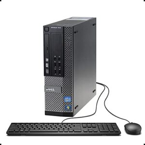 dell optiplex 7010 high performance flagship business desktop computer, intel quad-core i3 up to 3.8ghz, 8gb ddr3 ram, 500gb hdd, dvd, usb 3.0, windows 10 pro (renewed)