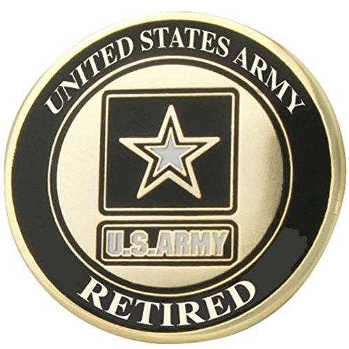 Mitchell Proffitt US Army Retired Lapel Pin