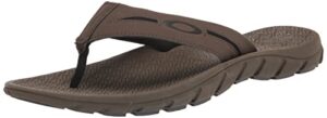 oakley unisex operative sandal flip flop, canteen, 12 us