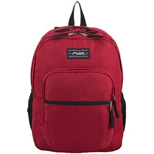 FUEL Legacy Deluxe Classic Backpack, Red