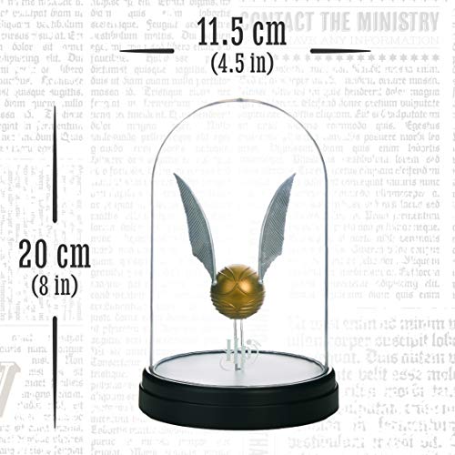 Paladone Harry Potter Golden Snitch Light - USB Powered Desk Lamp - Officially Licensed Merchandise