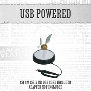 Paladone Harry Potter Golden Snitch Light - USB Powered Desk Lamp - Officially Licensed Merchandise