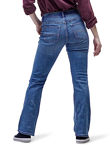 Lee Women's Ultra Lux Comfort with Flex Motion Bootcut Jean Majestic 16 Medium