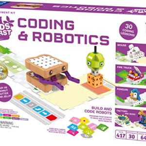 Kids First Coding & Robotics | No App Needed | Grades K-2 | Intro To Sequences, Loops, Functions, Conditions, Events, Algorithms, Variables | Parents’ Choice Gold Award Winner | by Thames & Kosmos