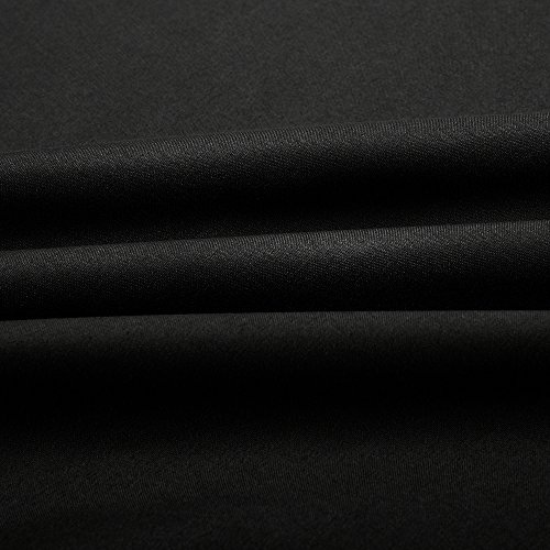 Sfoothome Queen Sheets Set - Black Hotel Luxury 4-Piece Bed Set, Extra Deep Pocket, 1800 Series Bedding Set, Wrinkle & Fade Resistant, Sheet & Pillow Case Set (Queen, Black)