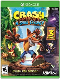 crash bandicoot n. sane trilogy - xbox one standard edition