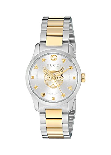 Gucci G-Timeless - YA126596 Silver/Two-Tone Yellow Gold One Size